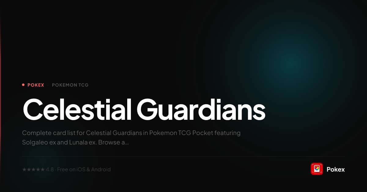 Celestial Guardians TCG Pocket | Price Guide & Card List 2025