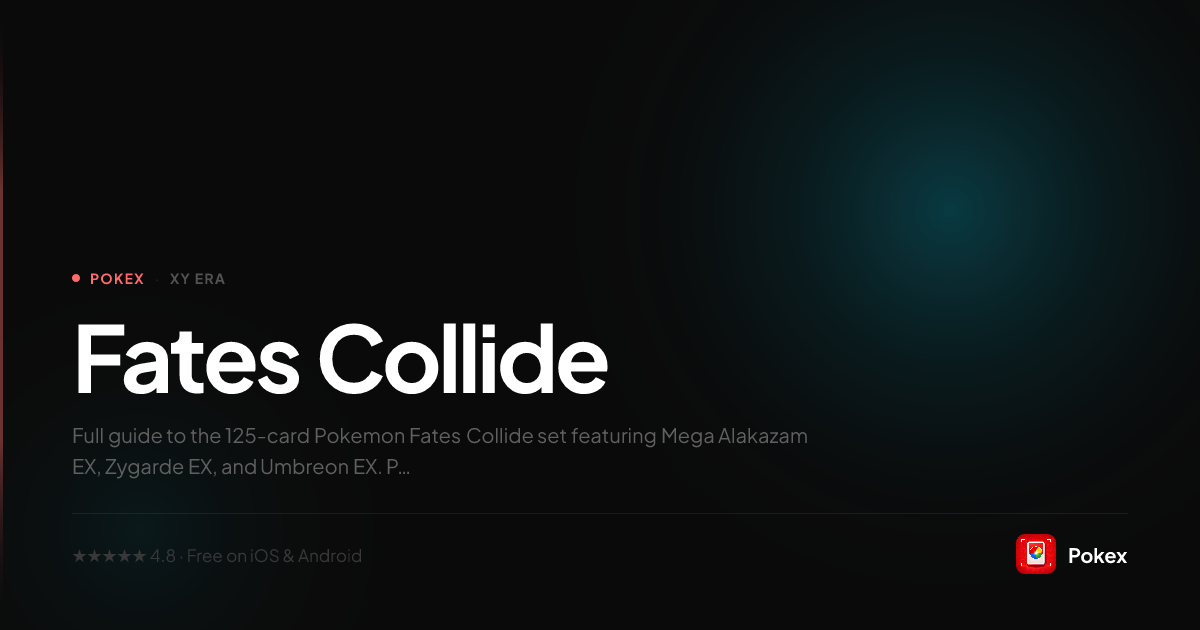 Pokemon Fates Collide | Price Guide & Card List 2024